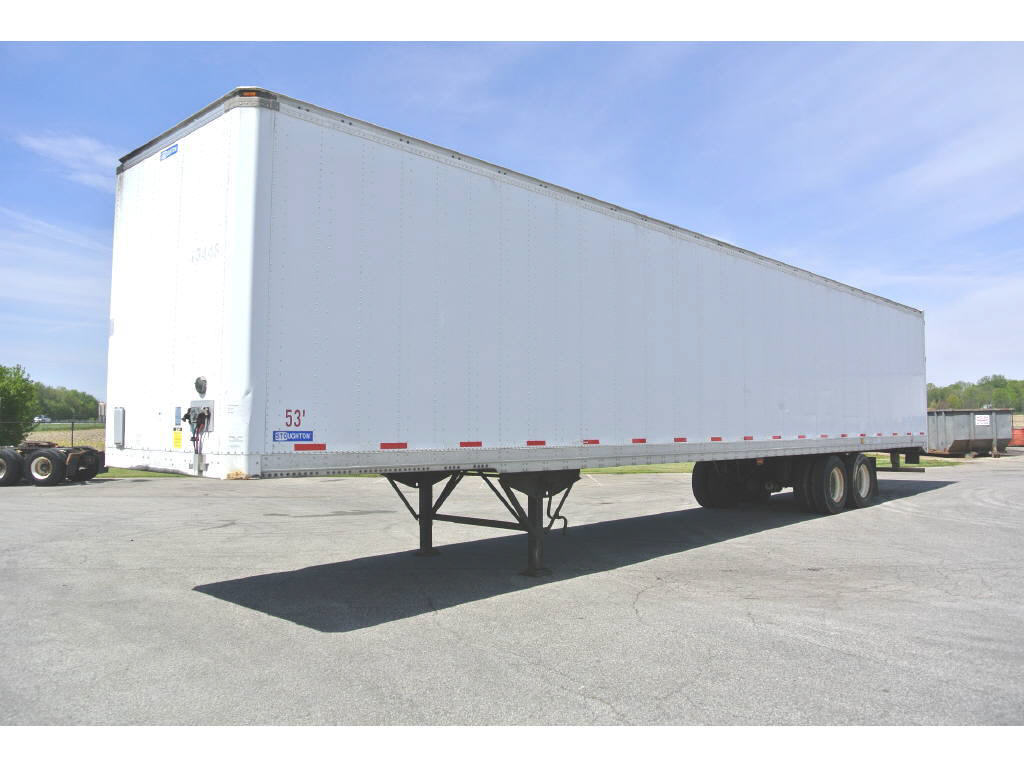 Dry Van Trailer 2 Yellow Deck Dry Van Trailer 2 Yellow Deck